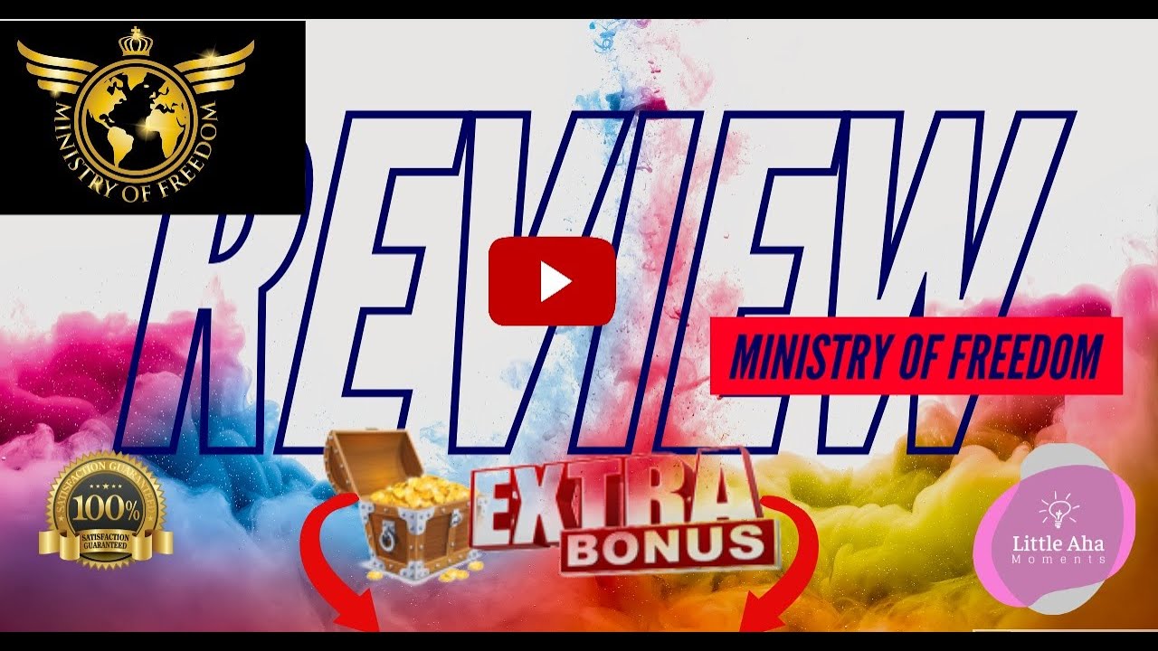 Ministry Of Freedom Review [AMAZING] Best Affiliate Program Out There ...