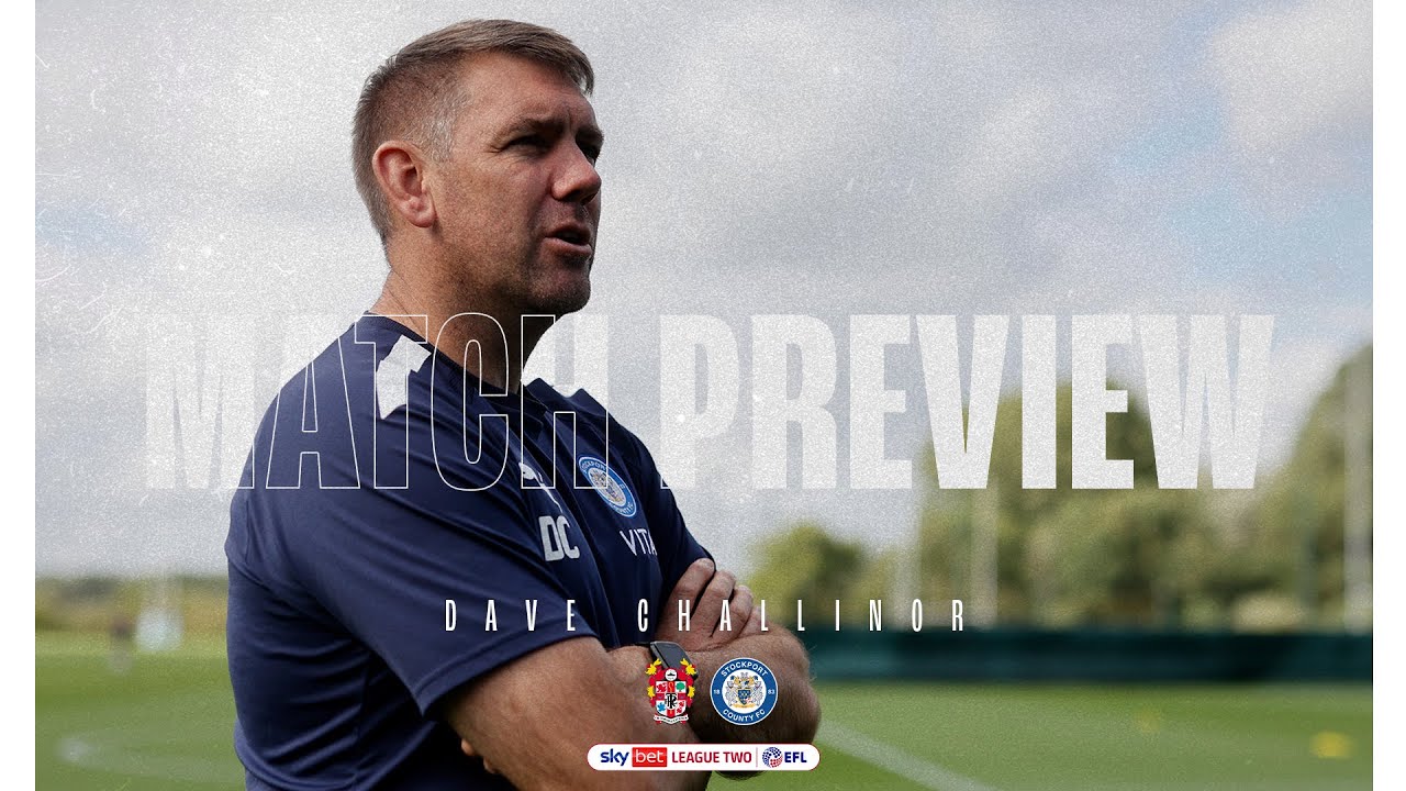 Match Preview | Dave Challinor | Tranmere Rovers Vs Stockport County ...