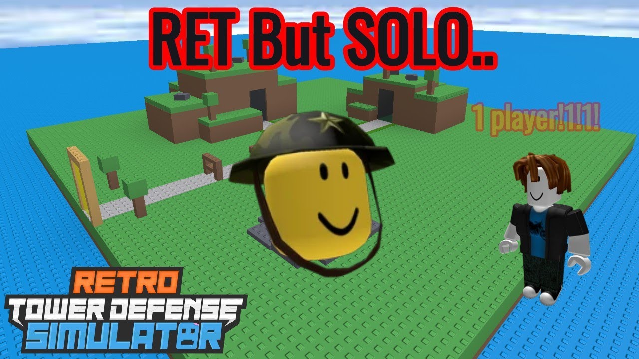 Roblox Retro TDS: Solo RET Challenge | - YouTube