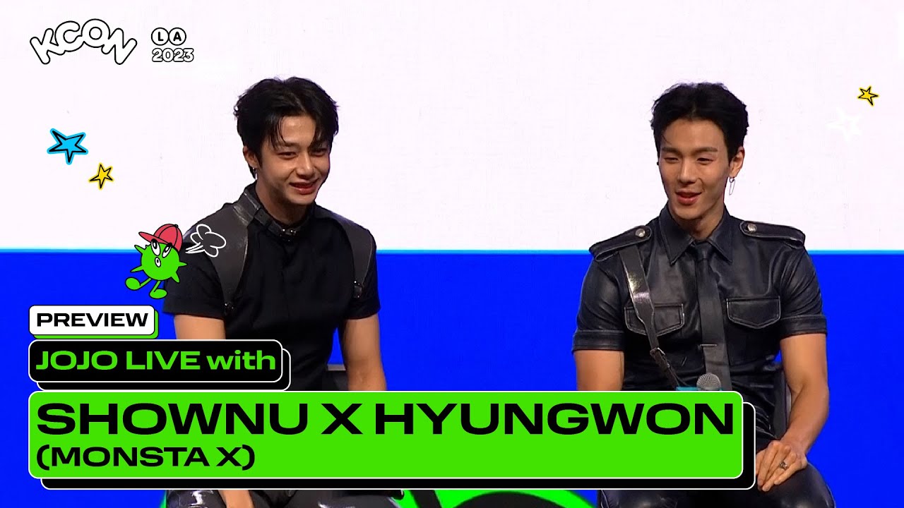 [PREVIEW] SHOWNU X HYUNGWON (MONSTA X) (셔누 X 형원 (몬스타엑스)) | JOJO LIVE ...