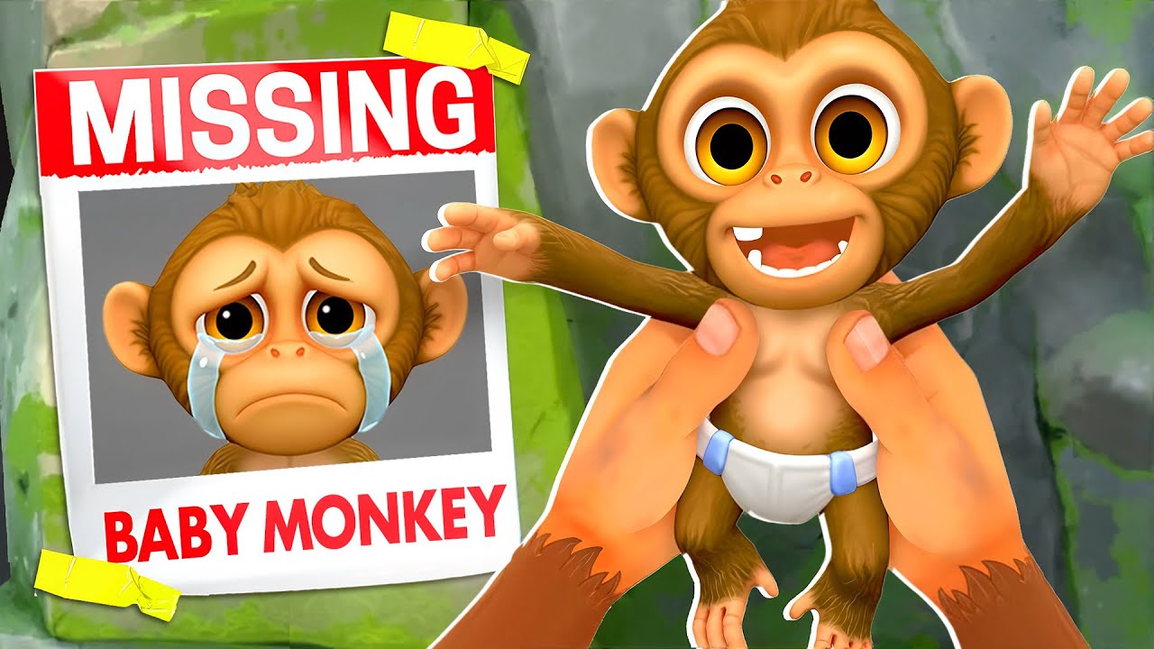 I Found My MISSING BABY MONKEY! (I Am Monkey VR) - YouTube