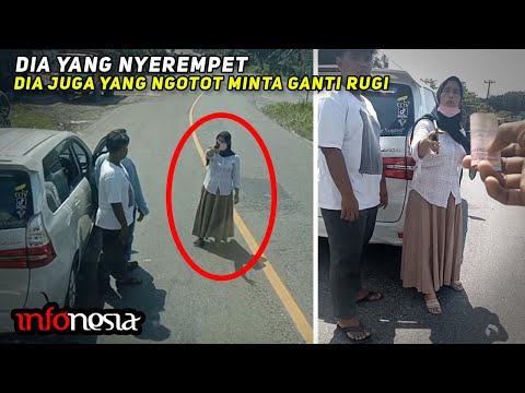 SALAH TAPI NGOTOT...! Begini Jadinya Kalau Emak-Emak Bawa Mobil