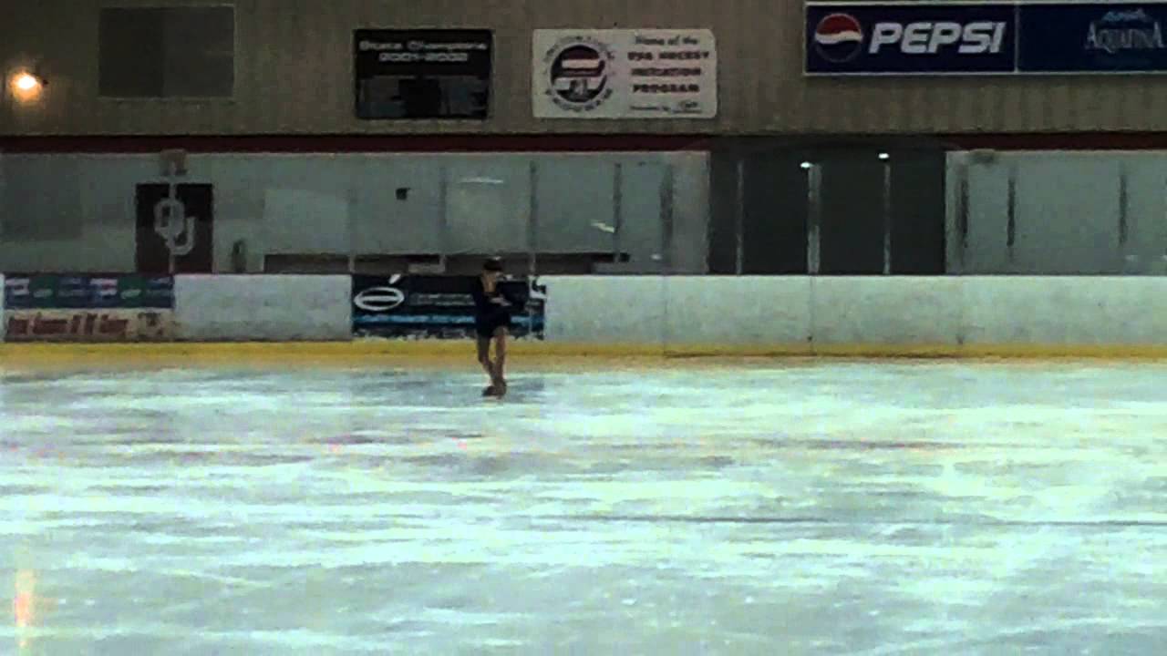 Julie's ice skating in Norman.MOV - YouTube