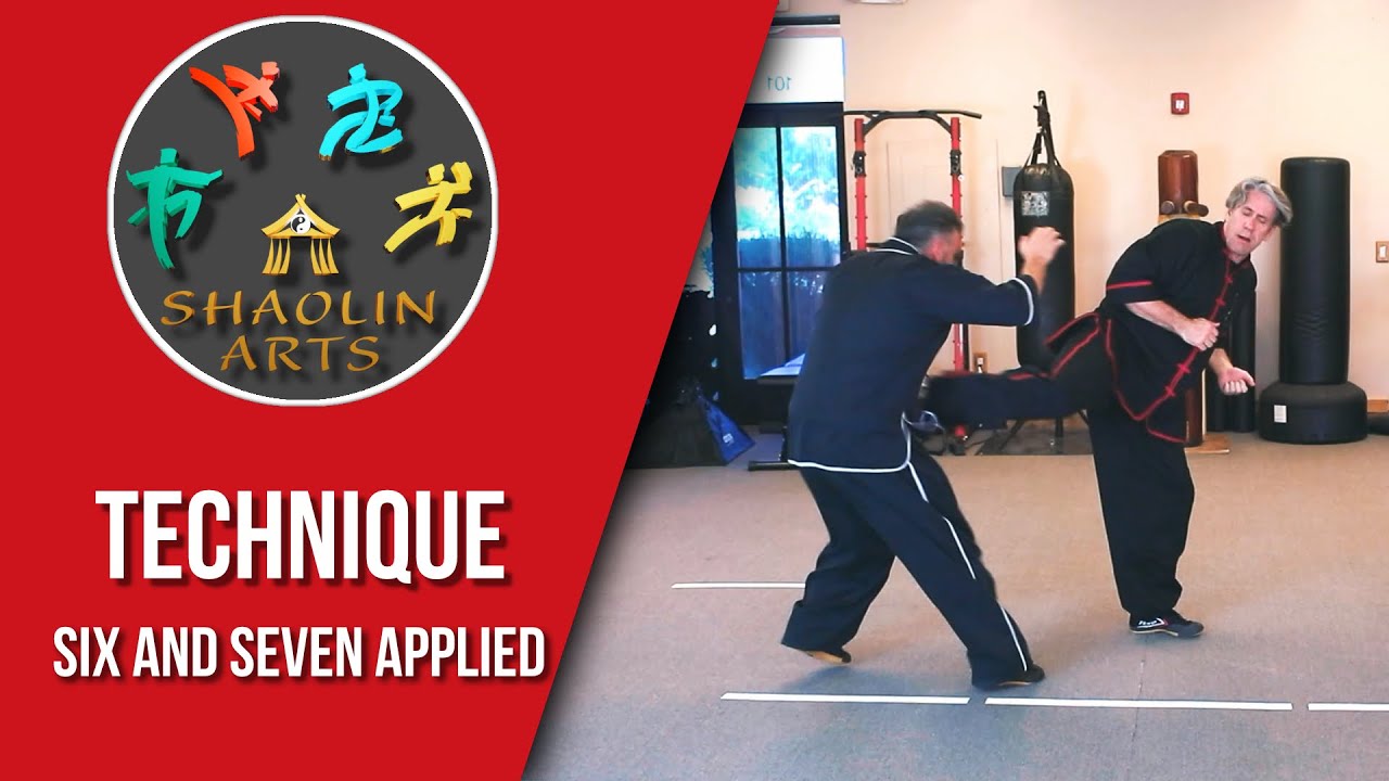 Shaolin Kung Fu Fighting Technique - Applying 6 and 7 - YouTube