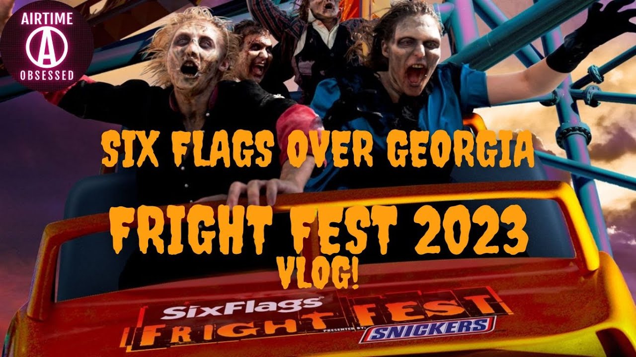 Scary Rides and Spooky Monsters at Six Flags Over Georgia! | Fright ...