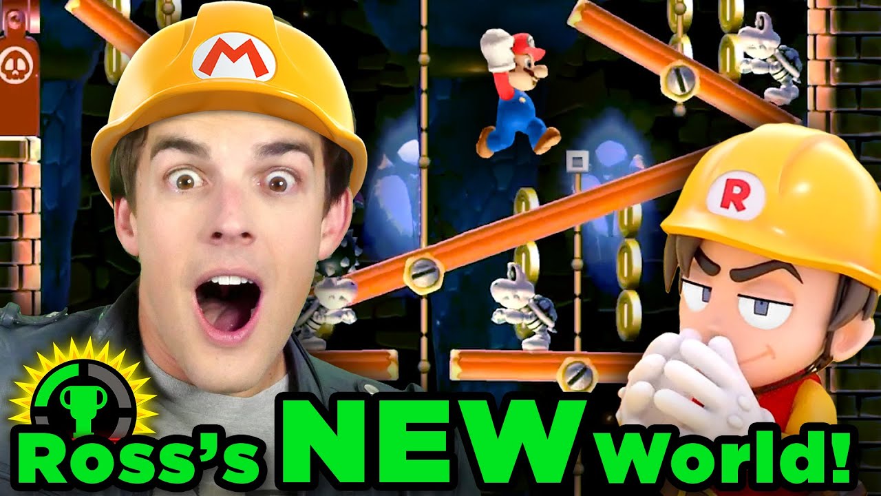 MatPat vs the OFFICIAL RubberRoss World! | Super Mario Maker 2 - YouTube