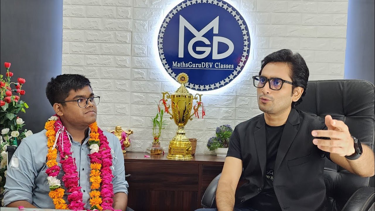 Dev Sir with AMAN GUPTA ( MGD TOPPER) | JEE ADVANCED 2022 RESULT | Maths with dev sir - YouTube