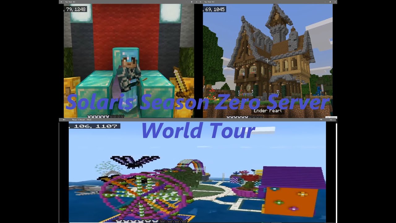 Solaris SMP Season Zero World Tour - YouTube