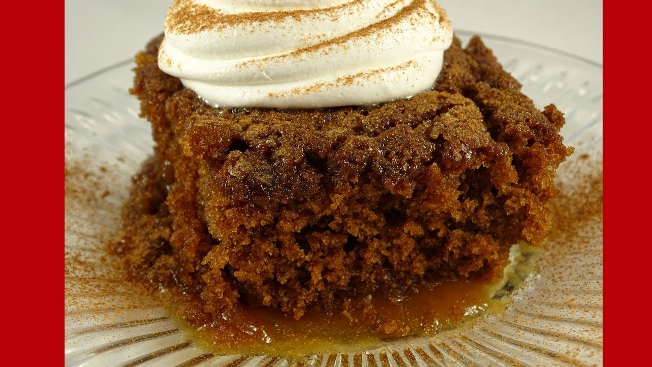 Spiced Pudding Cake - with yoyomax12 - YouTube
