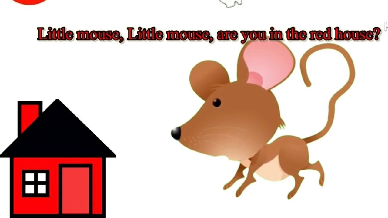 Little mouse , Little mouse , are you in the red house? - YouTube
