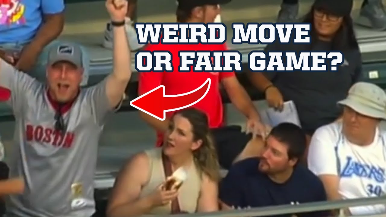 Guy grabs ball from between woman's legs, a breakdown - YouTube