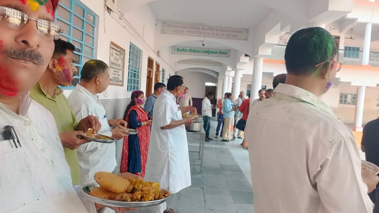 Holi Milan ceremony* has been organized in our school from 02:30 pm to ...