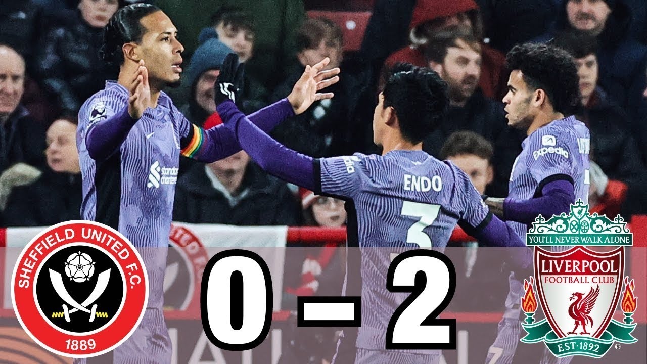 Sheffield United vs Liverpool [0-2] | All Goals & Extended Highlights ...