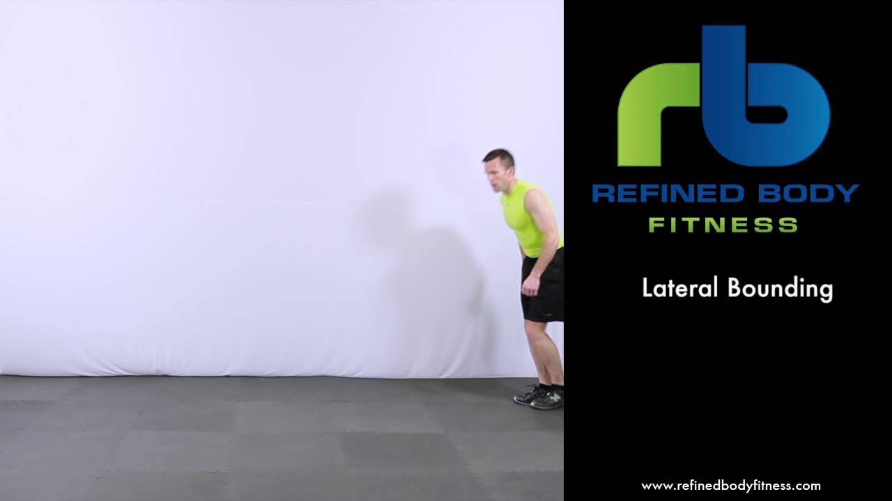 Lateral Bounding - Exercise Demonstration by Refined Body Fitness - YouTube