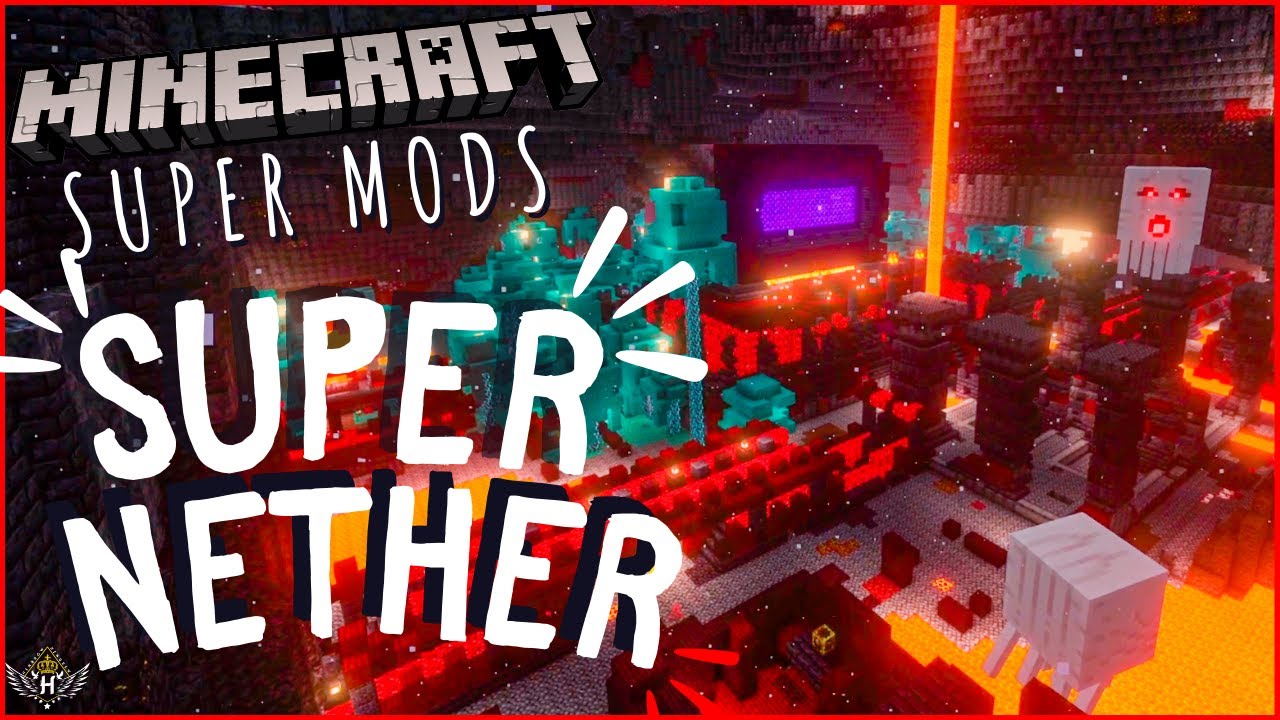 Minecraft Super Mods Ep.6: ENCONTRAMOS UMA SUPER FORTALEZA NO NETHER ...