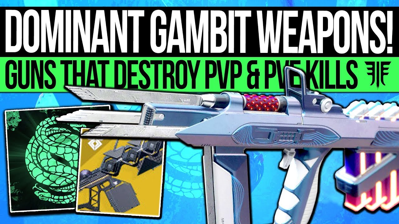 Destiny 2 | INSANE GAMBIT WEAPONS! Best Gambit Weapons for PvP Kills ...