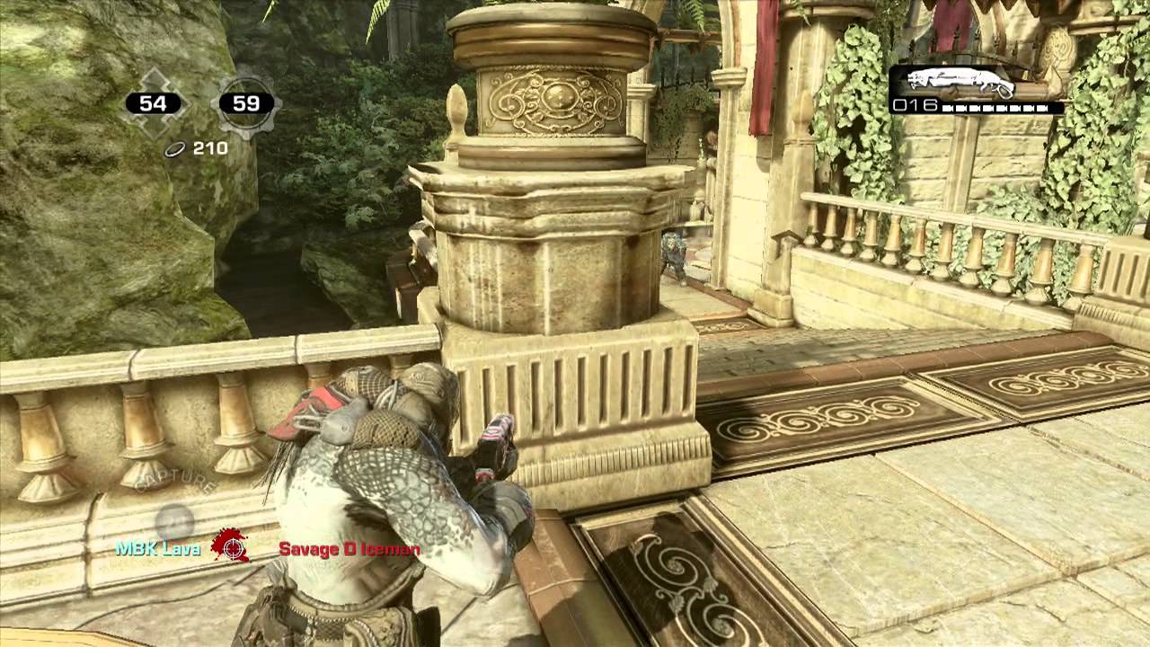 OMEGA SWEAT EARLY ON! (Gears of War 3) LIVE King of The Gnasher! - YouTube