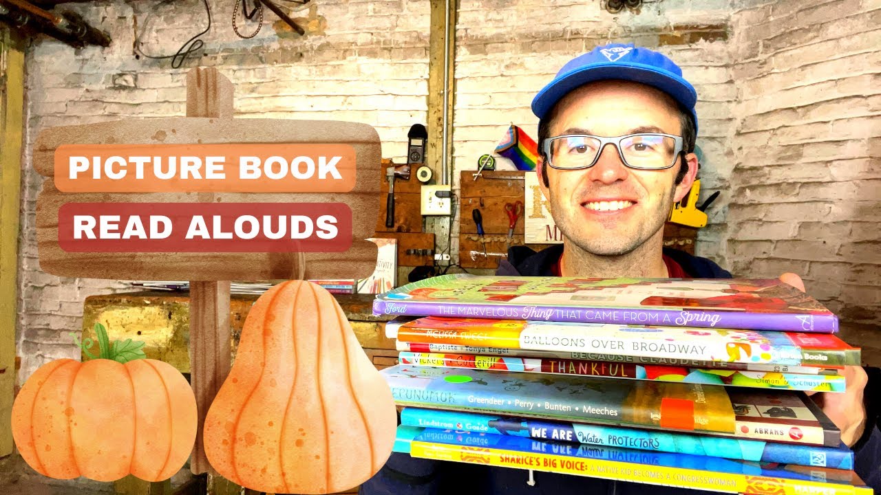 10 Picture Books I Read Aloud in November - YouTube