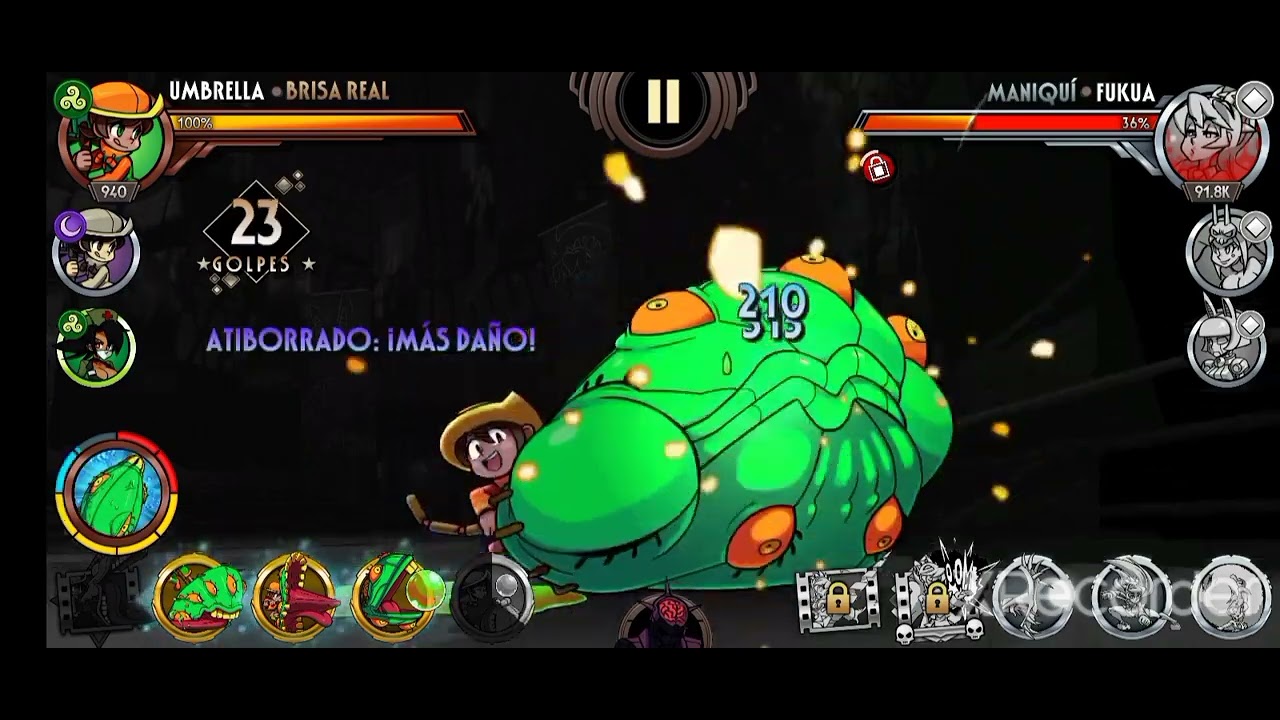 Umbrella combo, slide attack. - YouTube