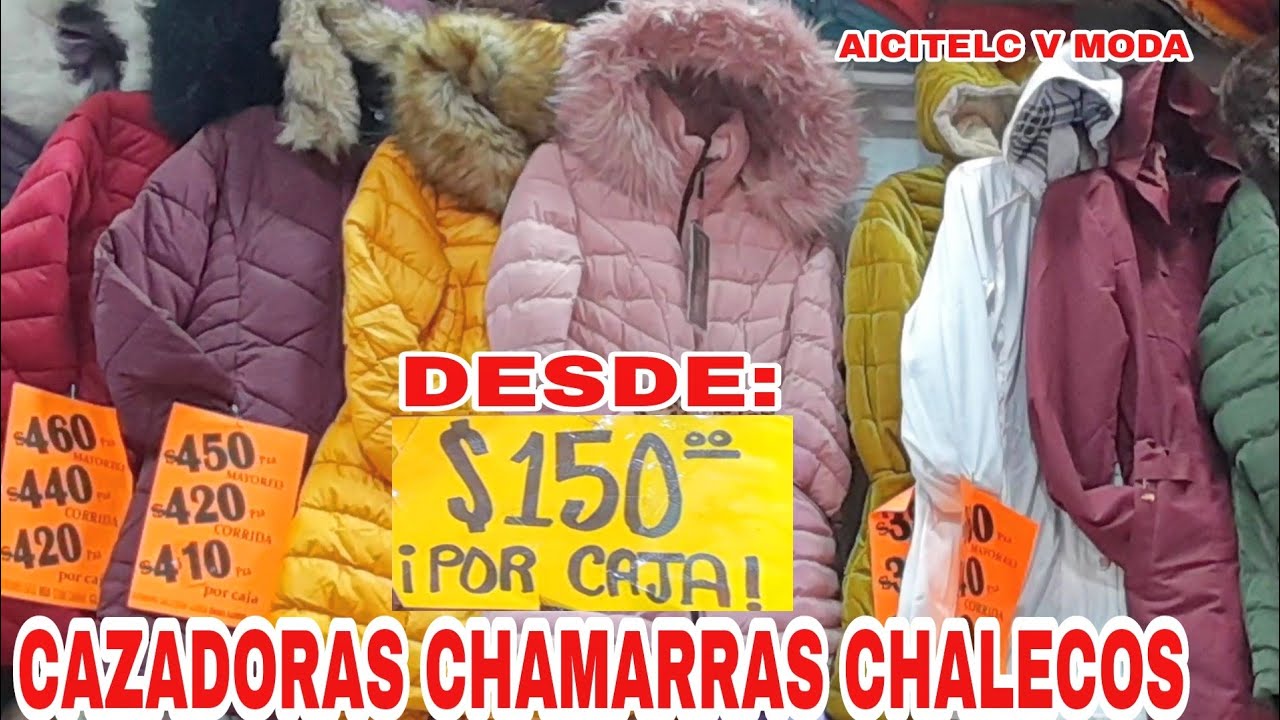 CHAMARRAS CHALECOS CAZADORAS BARATAS PARA NEGOCIO CDMX. - YouTube