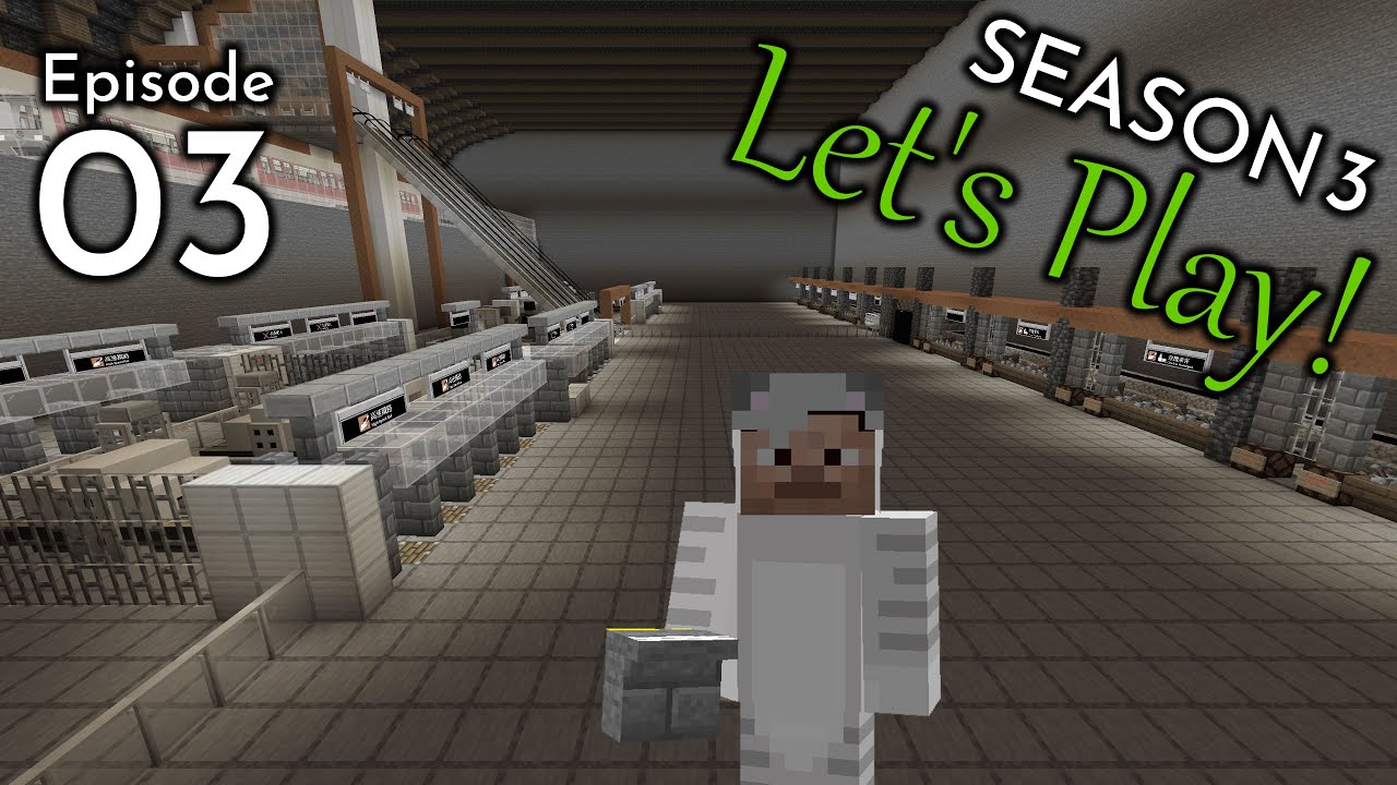 SECURITY Systems at the Terminal - Minecraft Transit Railway Let's Play ...