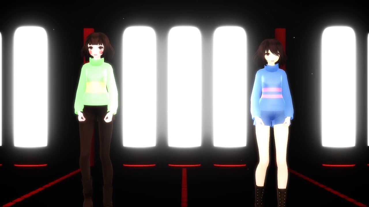 MMD Undertale - Number 9 - YouTube