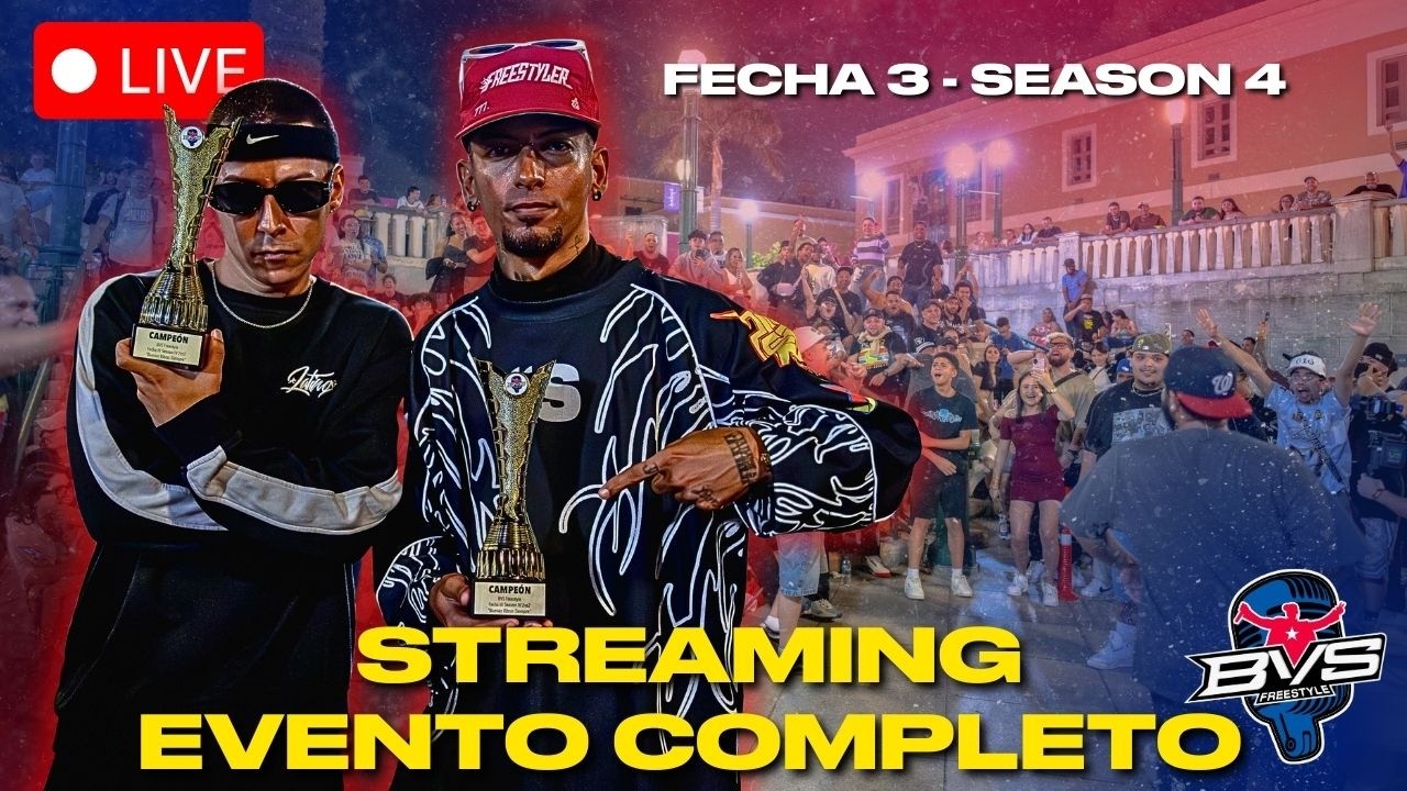 BVS SEASON 4 FECHA 3 | Batallas de Freestyle en Puerto Rico - YouTube