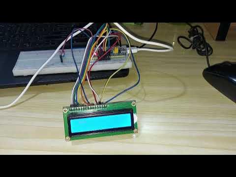stm32f103 + LCD1602 - YouTube