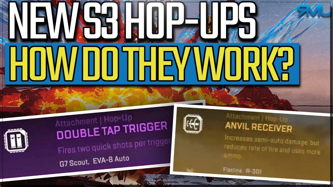 New Season 3 Hop-Ups - How Do They Work? - Anvil Receiver & Double Tap ...