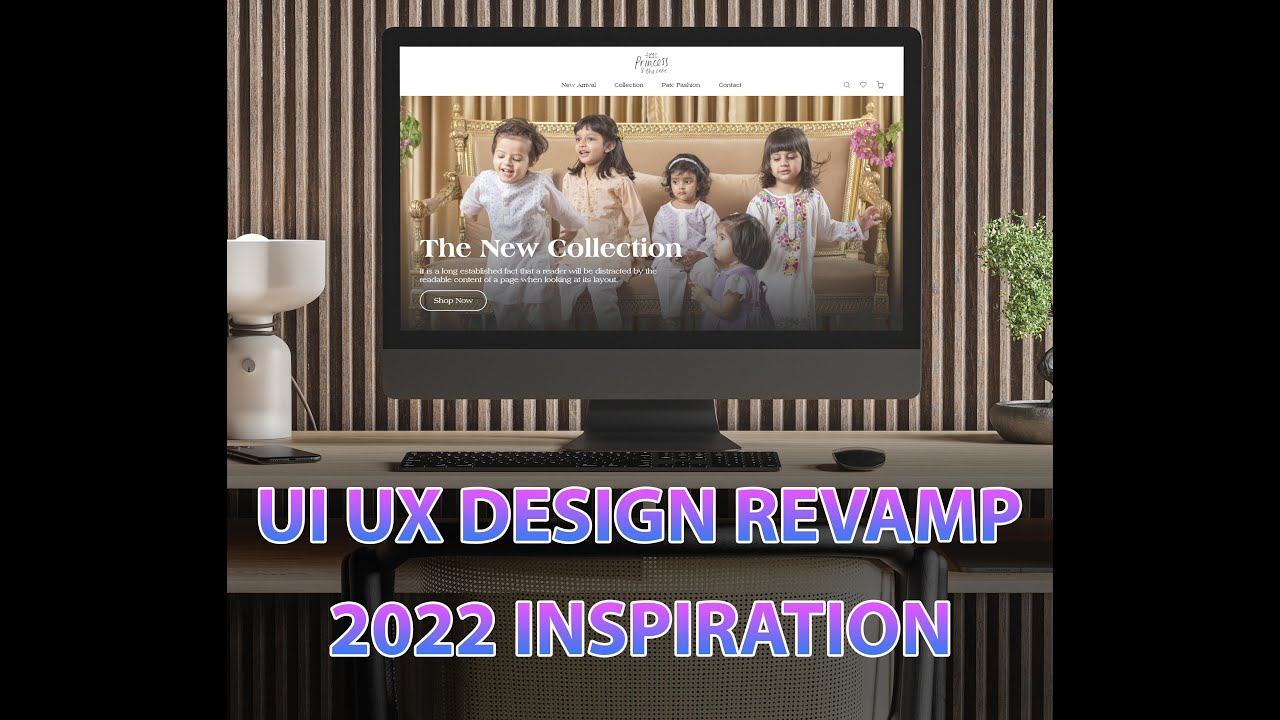 UI UX Design Inspiration, Real time Website revamp - YouTube