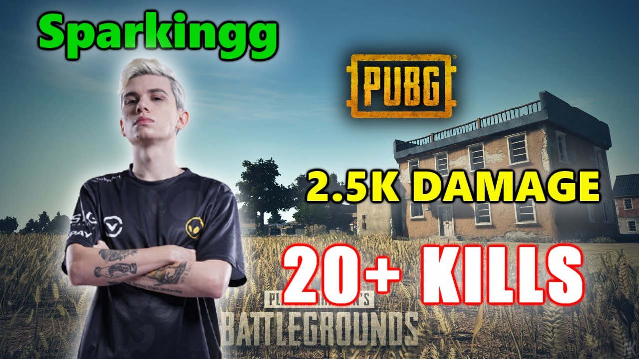 Sparkingg - 20+ KILLS (2.5K Damage) - DUO SQUADS! - PUBG - YouTube