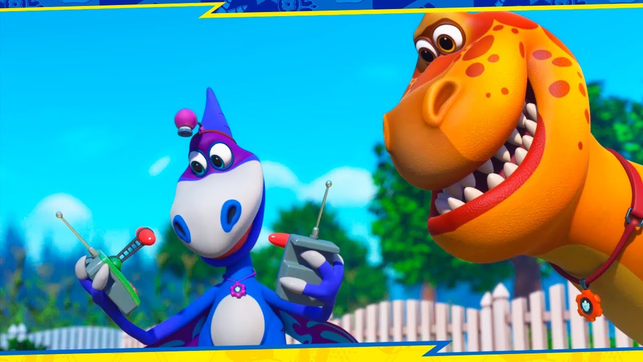 🦖 TURBOZAURS - 64 MINUTES WITH TURBOSAURUS | Family Kids Cartoon ...