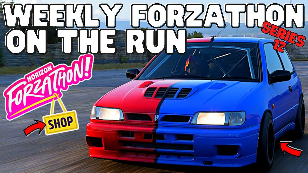 FH5-How to complete Weekly forzathon challenges ON THE RUN-#Forzathon ...