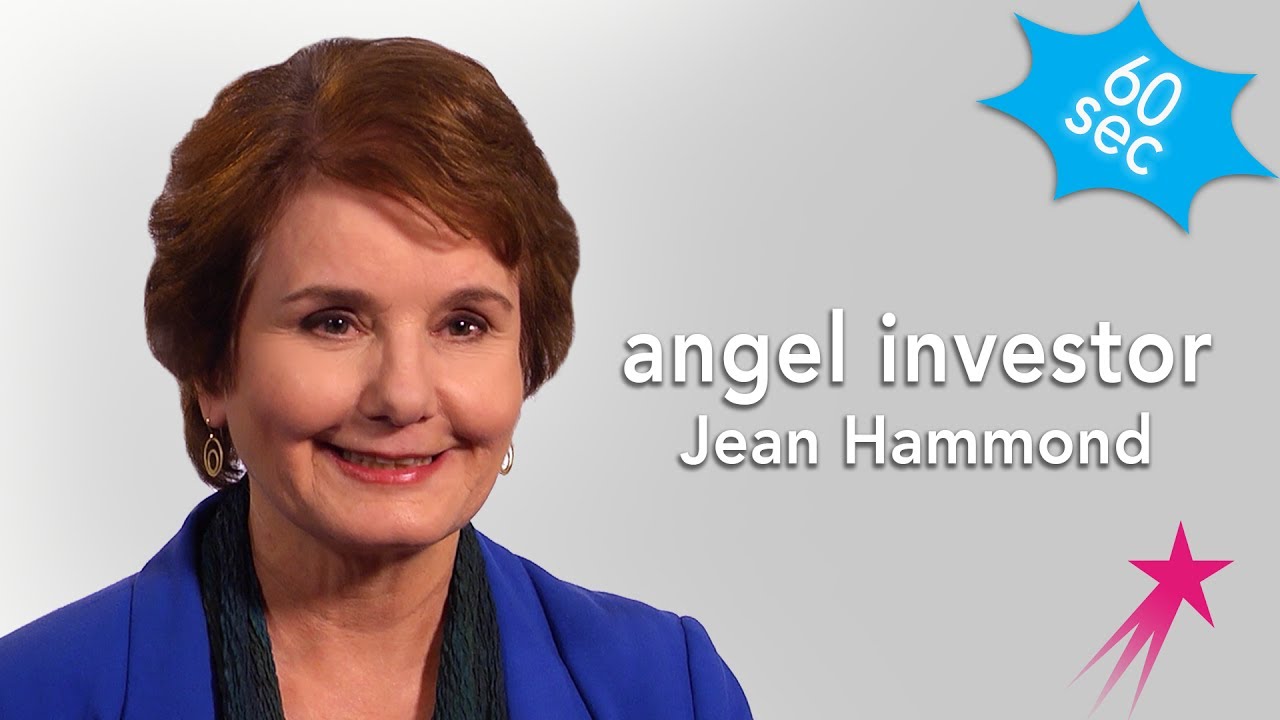 60 Seconds With Angel Investor Jean Hammond Career Girls Role Model - YouTube