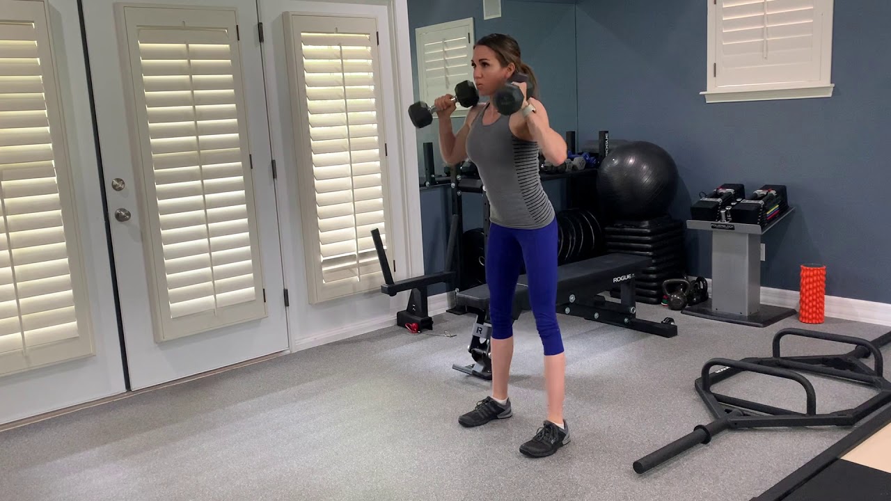 DB complex: RDL to squat - YouTube