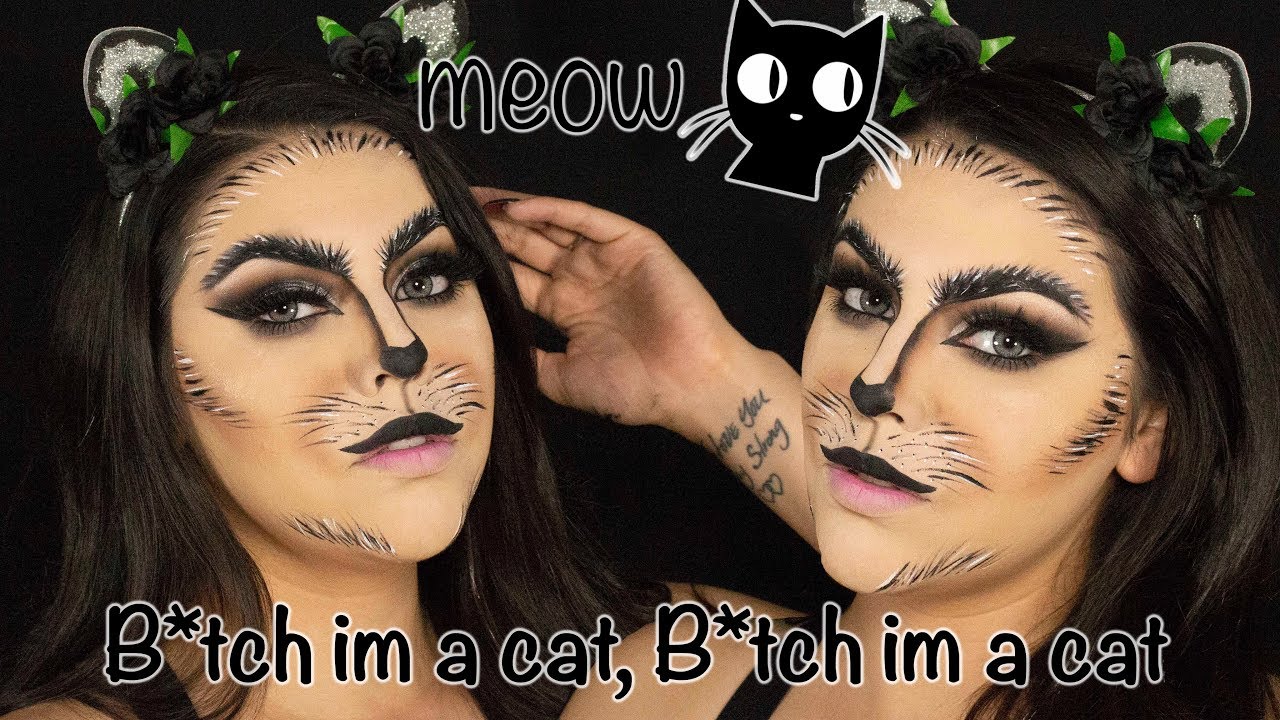 Issa Cat🐱 Halloween Tutorial👻 | Maria Elena - YouTube