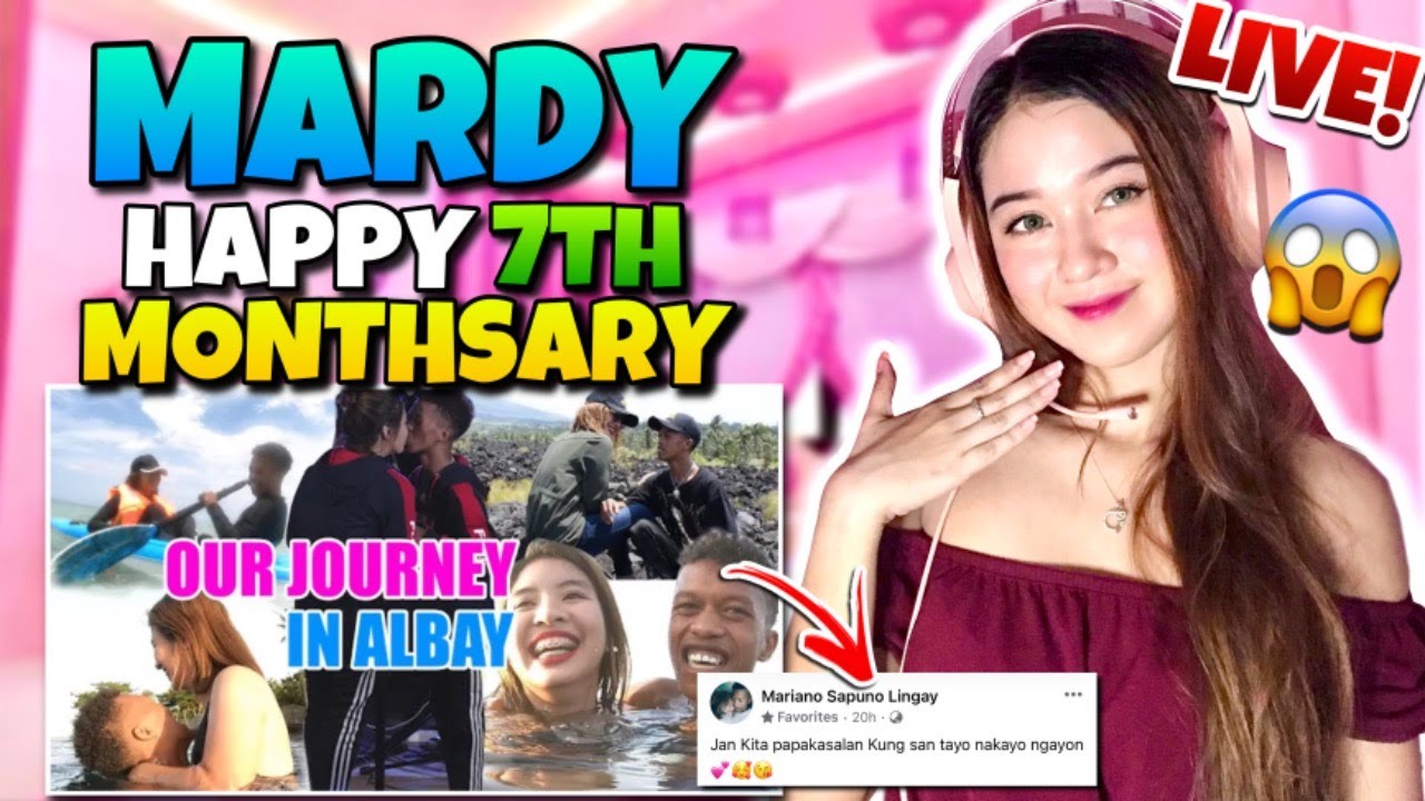MARIANO G. TV - HAPPY 7TH MONTHSARY MARDY SOBRANG KILIG! | MAHAL NA ...