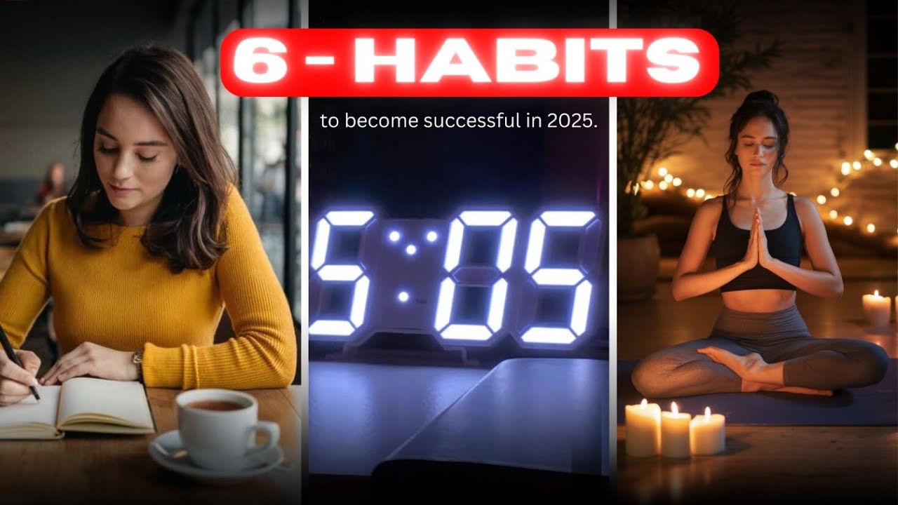 Boost Productivity & Achieve Your Goals by just 6 simple Habits. - YouTube