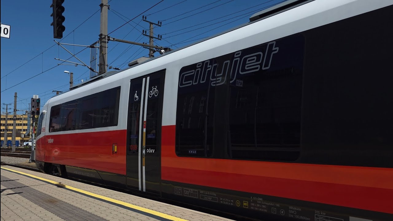 ÖBB 5022 in Linz 4K - YouTube