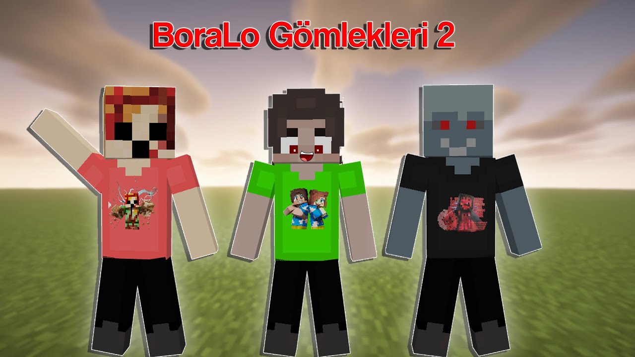 BoraLo , Bobby1545 Ve Code-Man Gömlekleri Tanıtım!? - YouTube