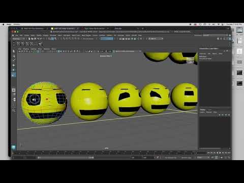 Set Driven Keys: 1 of 2, Setting up Blends and Handles; Lecture, Adv Anim - YouTube