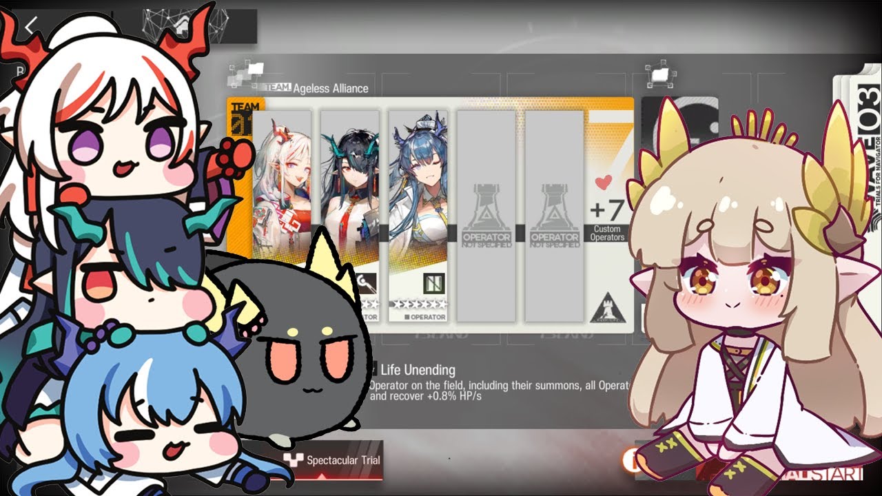 Arknights - Trials for Navigator #3 - TN-2 Spectacular with Mumu and ...