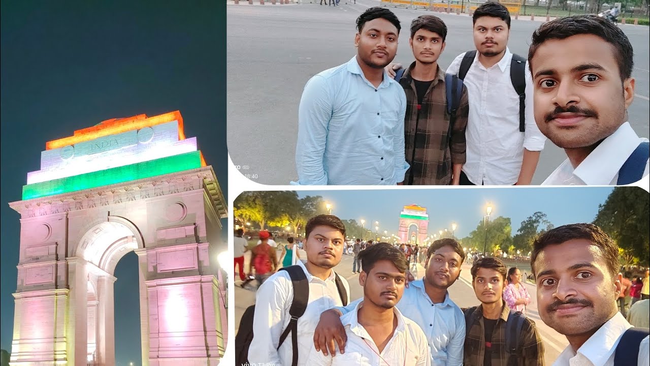 INDIA GATE VLog 2k25 || ICONIC MONUMENT🔥 OF INDIA 🇮🇳🇮🇳||ViSiTiNG INDIA ...