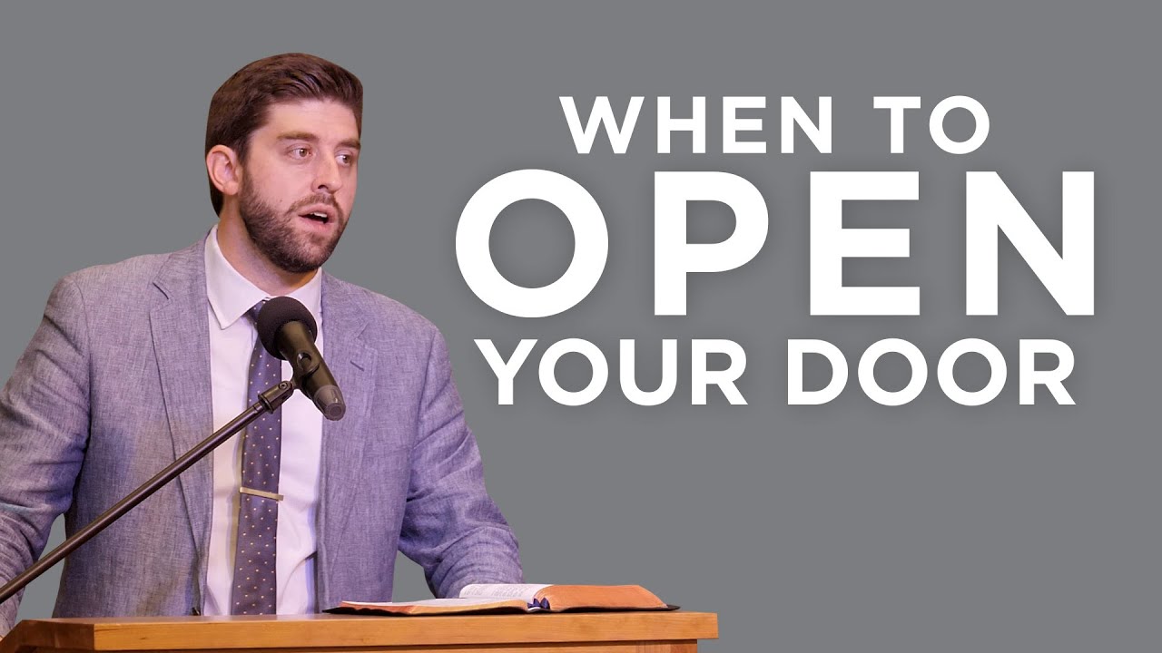 When to Open Your Door | Ben Zornes - YouTube