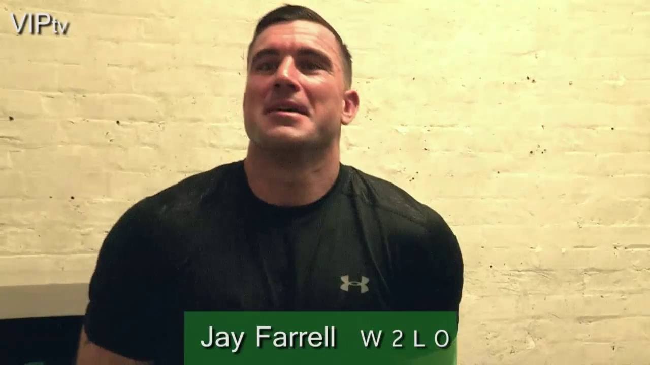 Jay Farrell wins with a 2nd round TKO in Manchester - YouTube