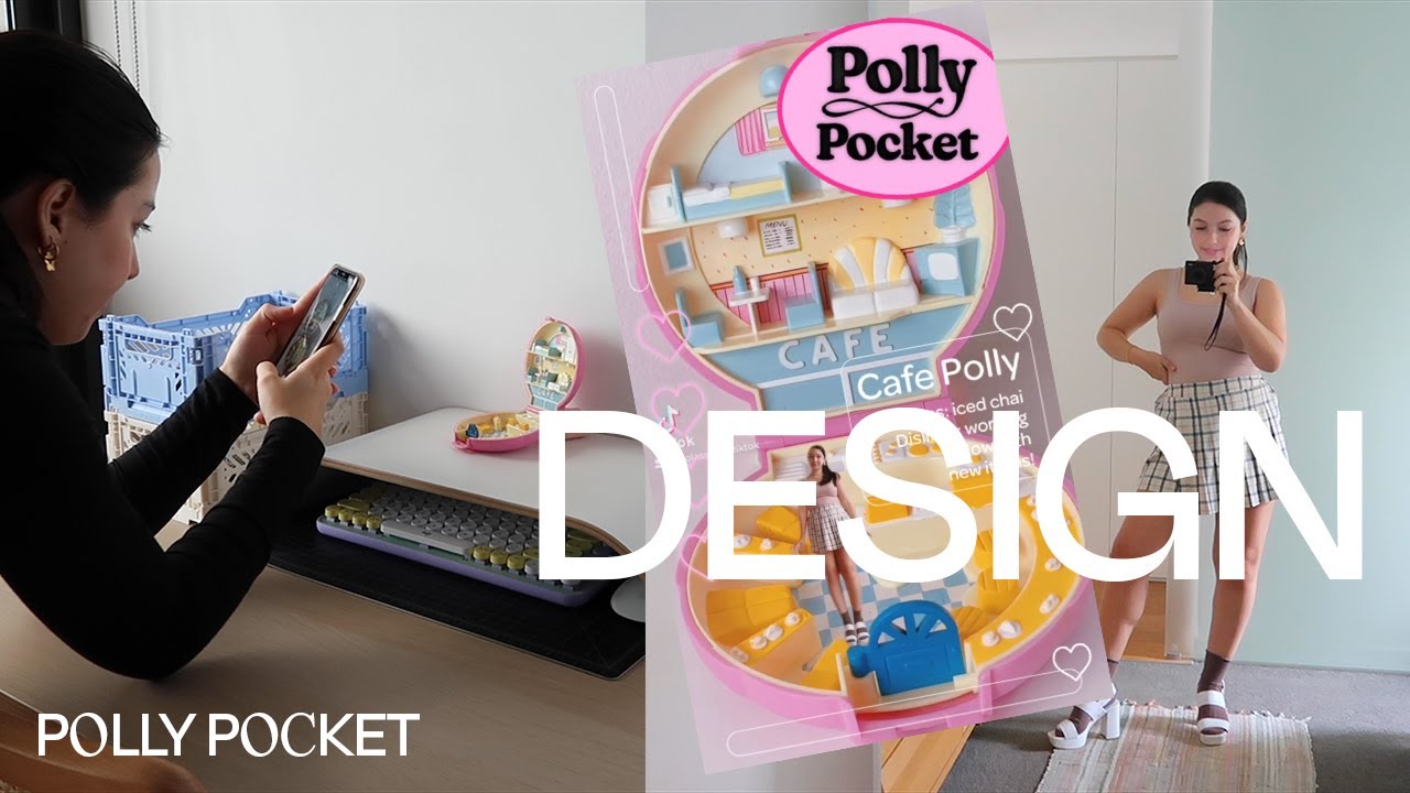 BECOMING A POLLY POCKET | Poster Design & Video - YouTube