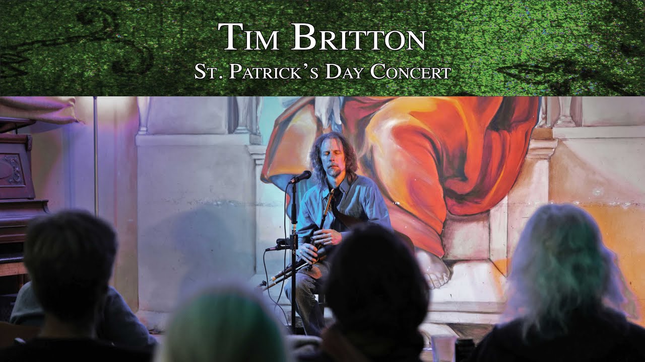 Saint Patrick's Day performance by Tim Britton on Uilleann pipes and ...