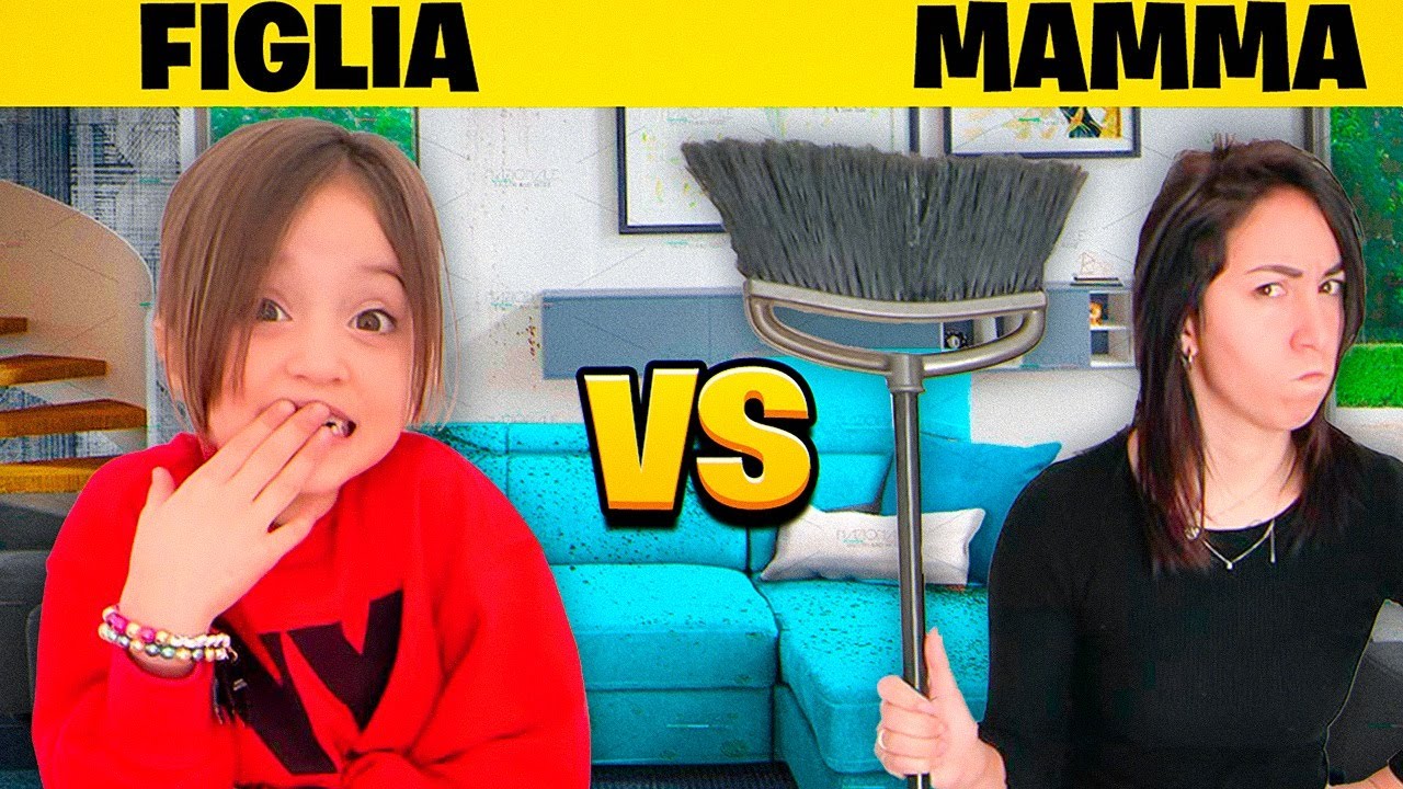 MAMMA VS FIGLIA! * Challenge * #mammagiuliafigliachiara #mgfc - YouTube
