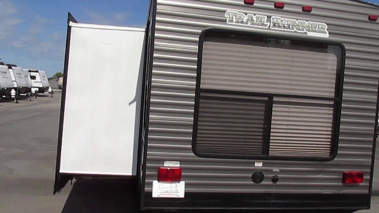 2016 Heartland Trail Runner model 25RL - YouTube