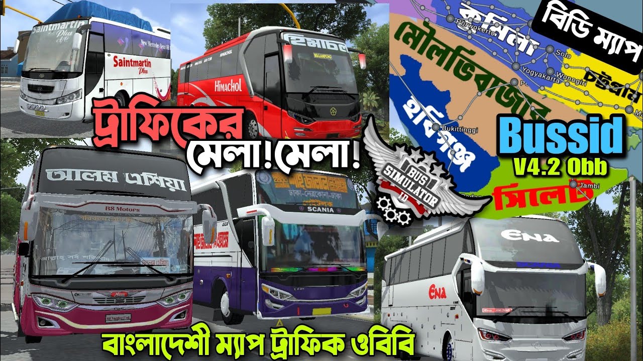 Bus Simulator Indonesia Bd Map Traffic Obb | Bd Traffic Obb With ...